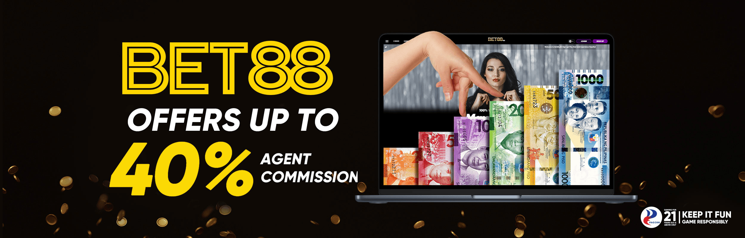 Agent and Affiliate Program | Bet88.ph