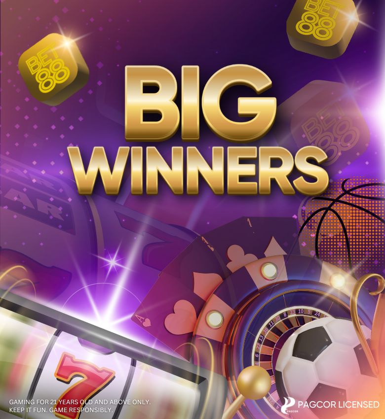 Be one of the big winners from a PAGCOR Licensed Online Casino - Bet88.ph